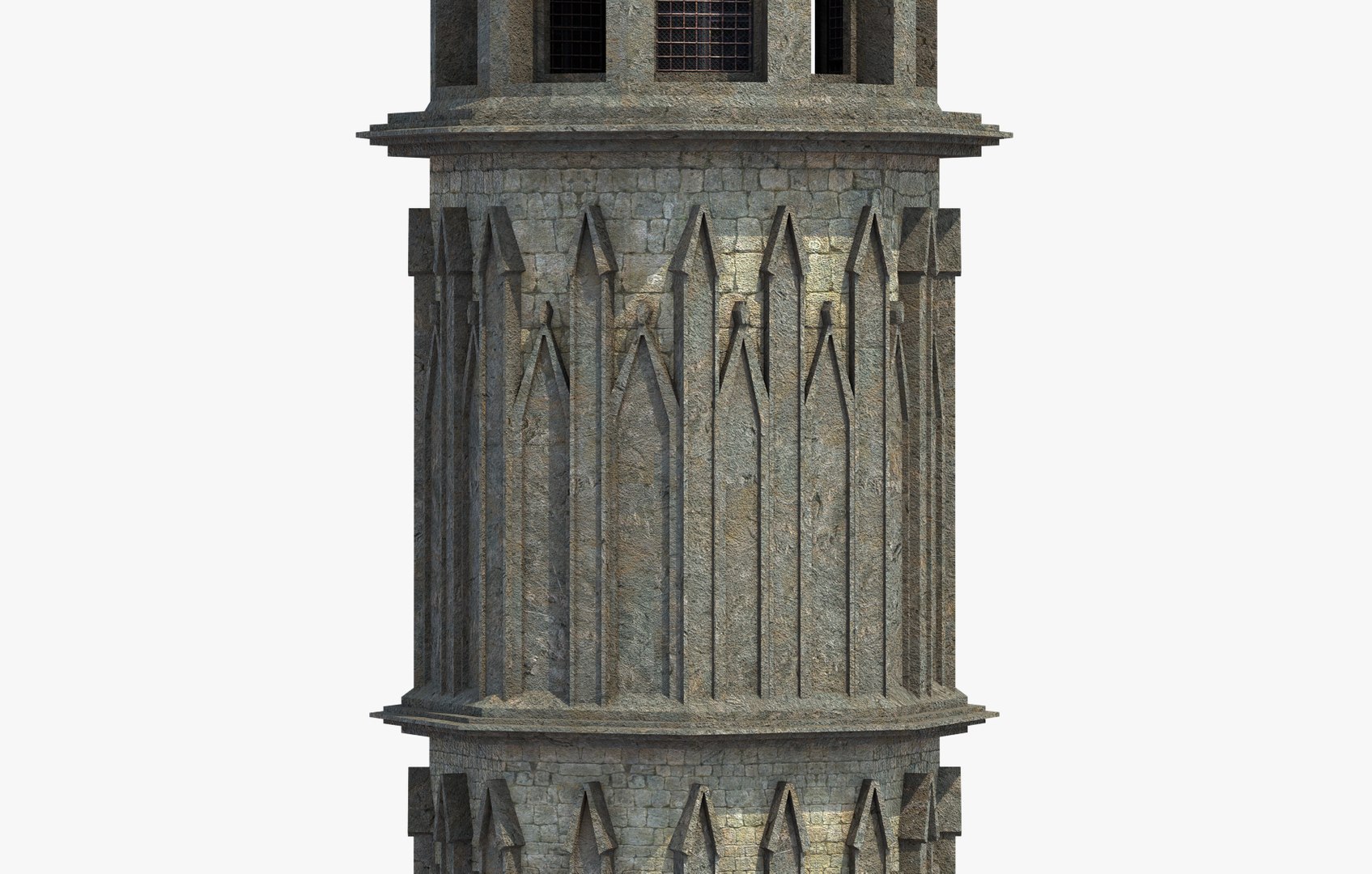 Church Tower 3D Model - TurboSquid 1767603