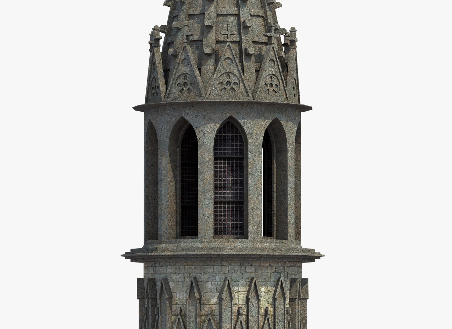 Church Tower 3D Model - TurboSquid 1767603