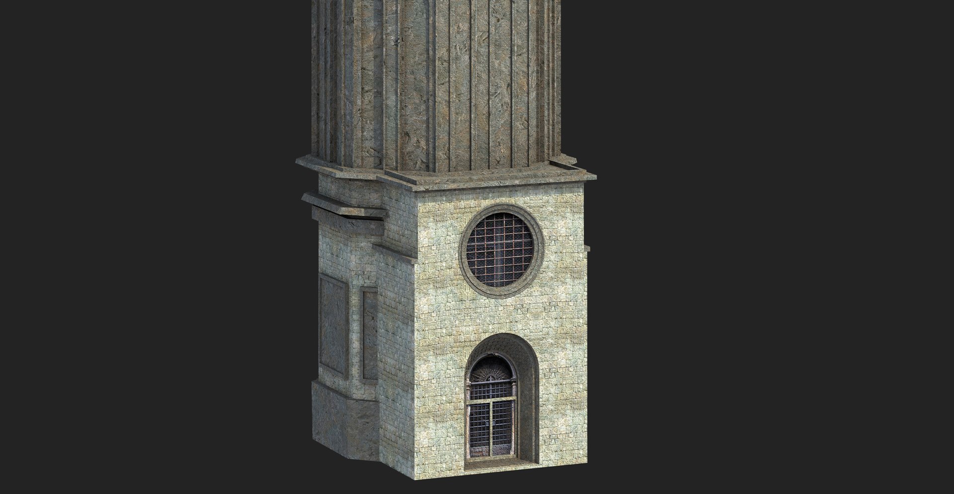Church Tower 3D Model - TurboSquid 1767603