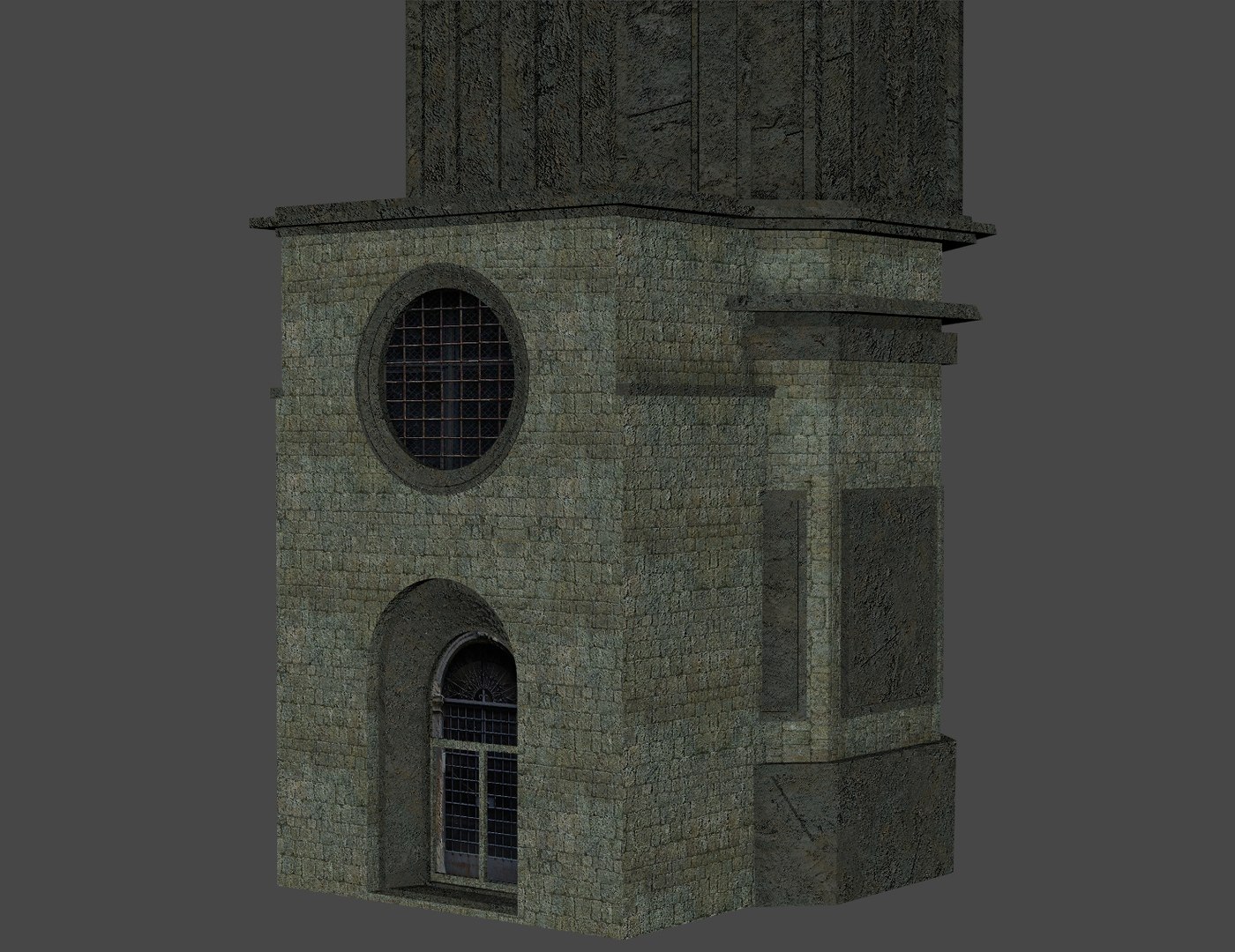 Church Tower 3D Model - TurboSquid 1767603