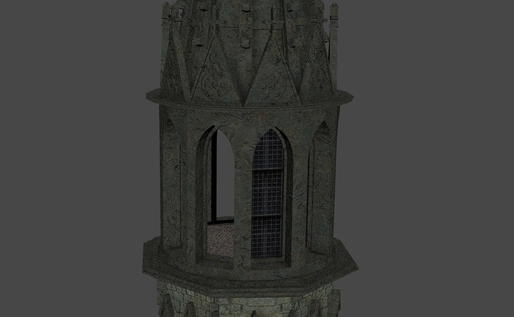 Church Tower 3D Model - TurboSquid 1767603