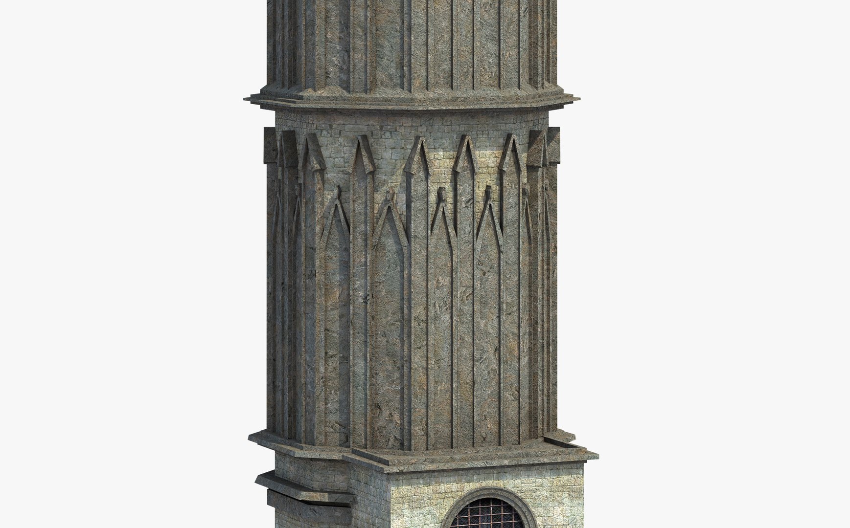 Church Tower 3D Model - TurboSquid 1767603