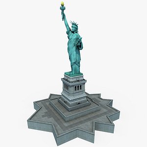 The Statue Of Liberty Maya Models for Download | TurboSquid