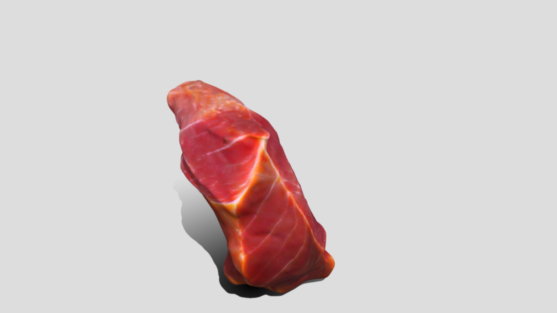 3D Stylized Meat Flesh Piece model - TurboSquid 2150291