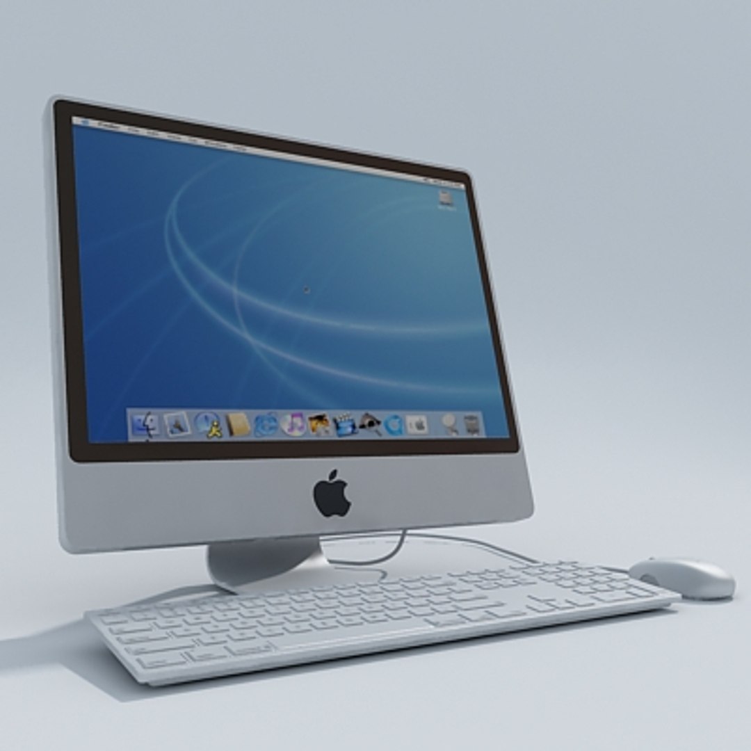 Imac Computer 3d Model