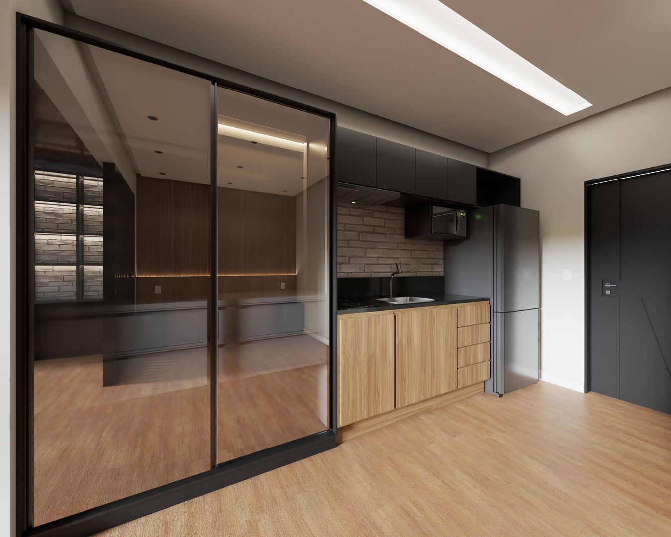 3D Empty Studio Interior 02 Model - TurboSquid 1750250