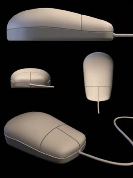 mouse simple 3d model