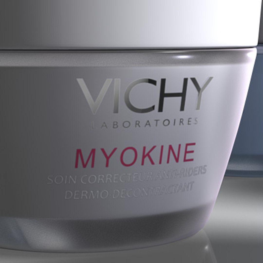 3d vichy cosmetics model