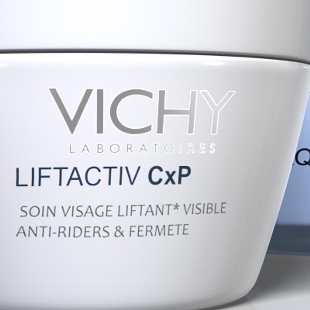 3d vichy cosmetics model