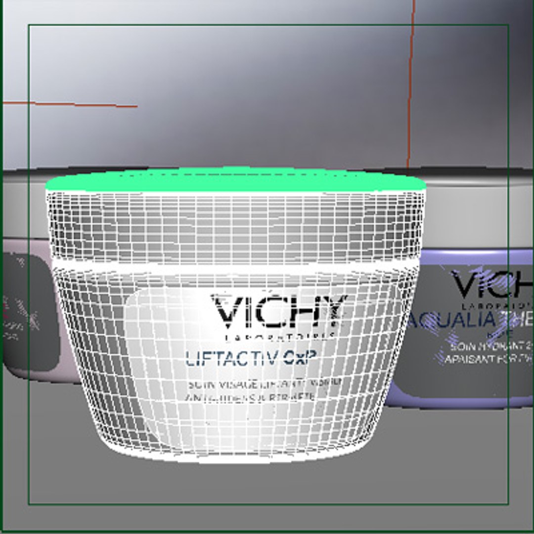 3d vichy cosmetics model