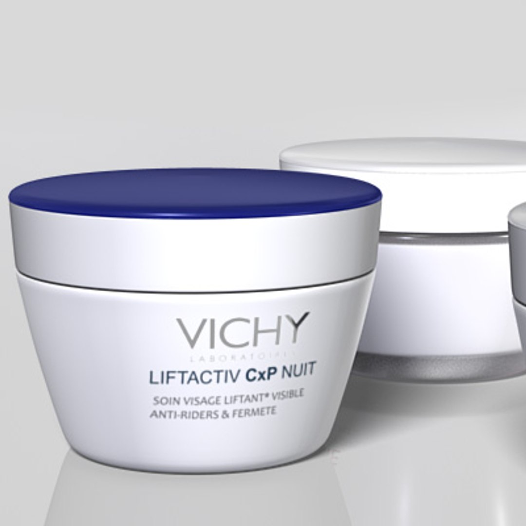 3d vichy cosmetics model