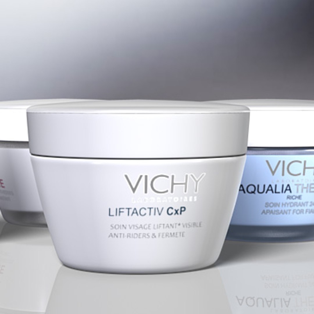 3d vichy cosmetics model