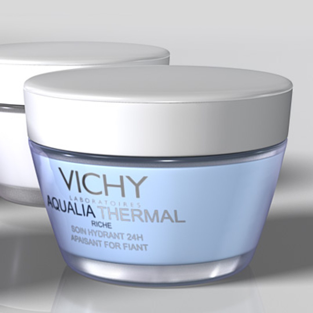 3d vichy cosmetics model