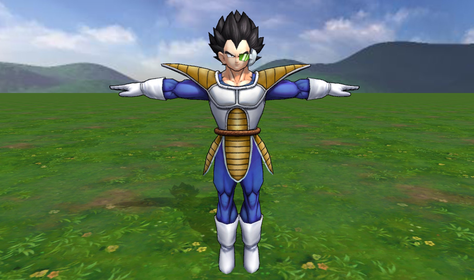 3D Model Vegeta Dragonball Strong - TurboSquid 1162065