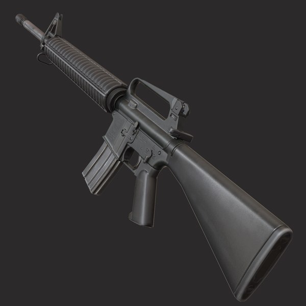 3d m16a2 rifle model
