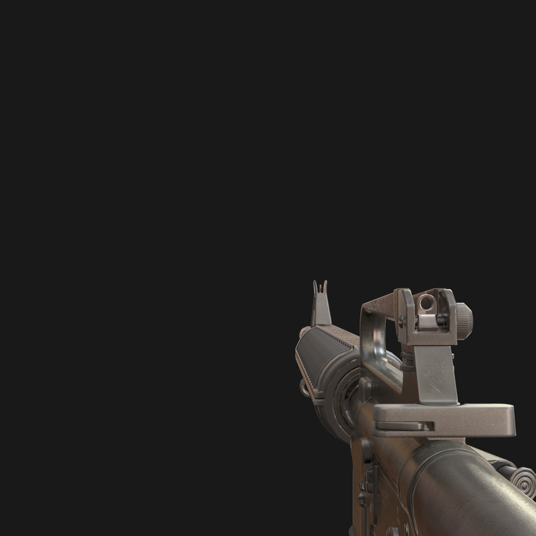 3d m16a2 rifle model