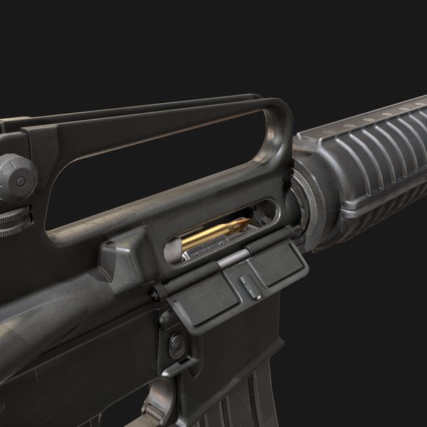 3d m16a2 rifle model