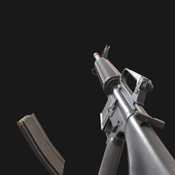 3d m16a2 rifle model