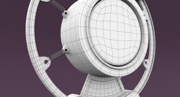 3D broadcast radio microphone - TurboSquid 1356109