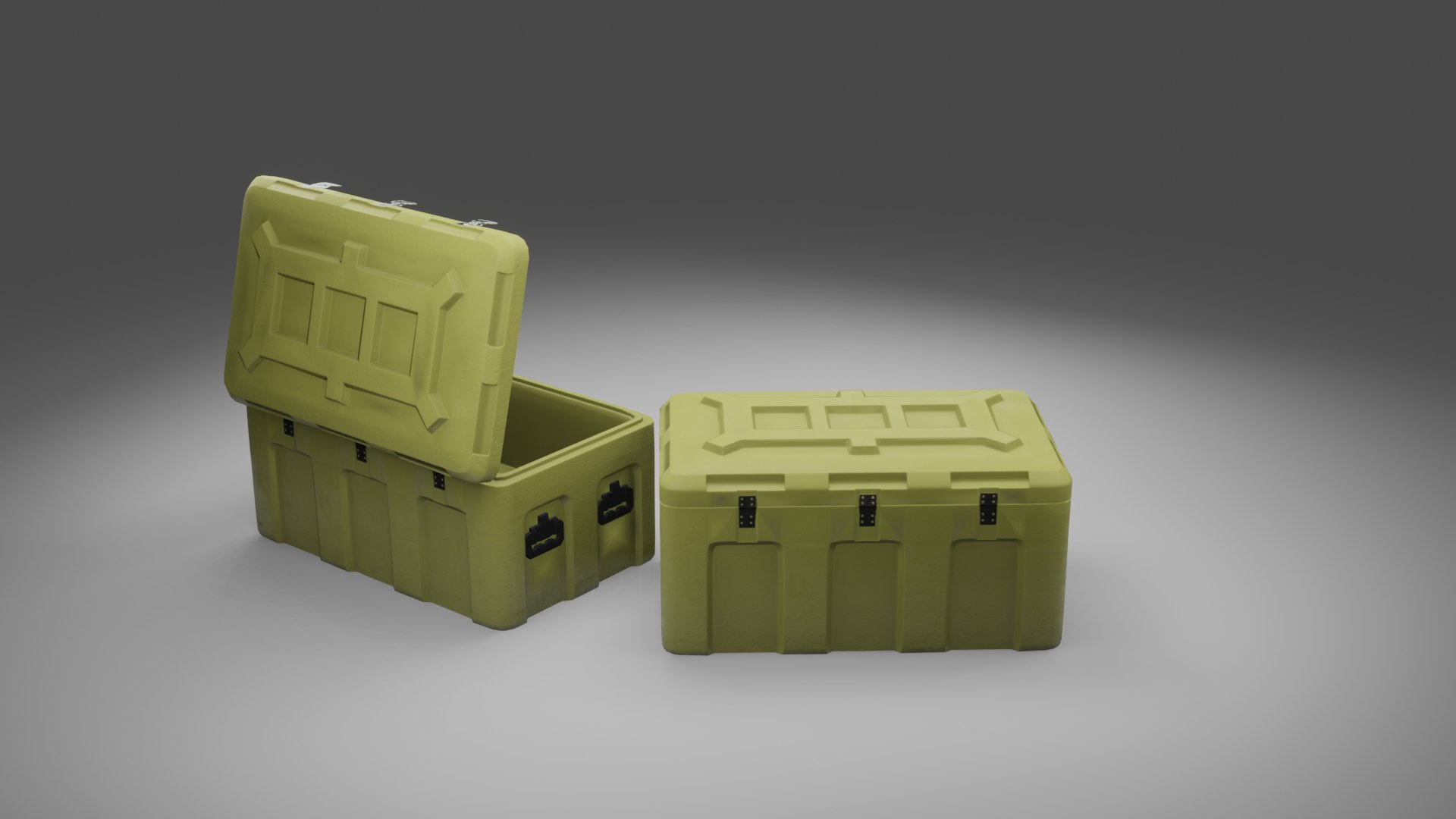 3D Model Military Cases Pack Low-poly 3D Model - TurboSquid 1753789