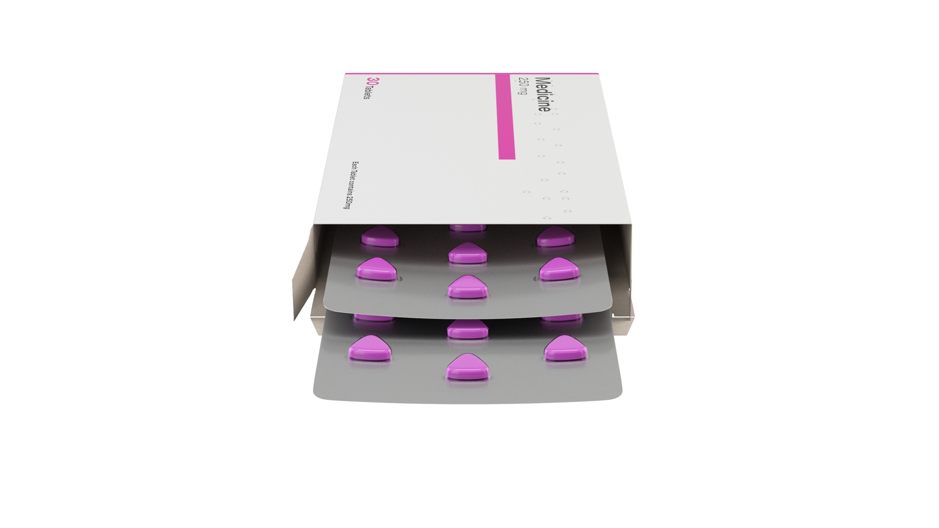 Packaged Medicine 3D Model - TurboSquid 2154462