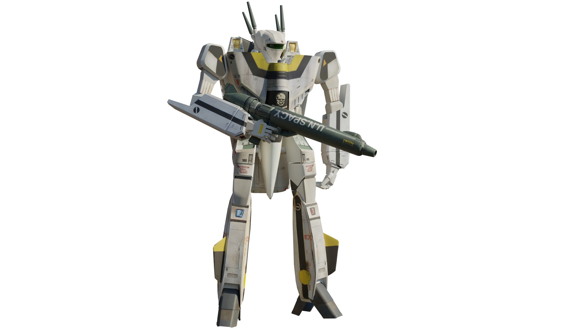 3D VF-1S Valkyrie Model - TurboSquid 2269493