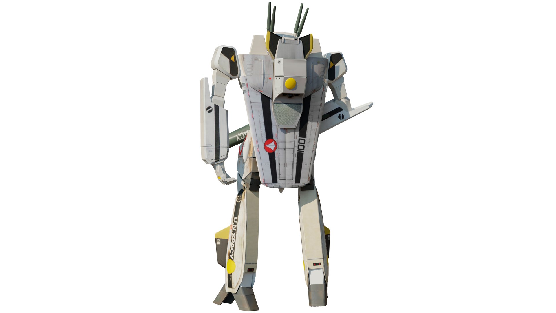 3D VF-1S Valkyrie Model - TurboSquid 2269493