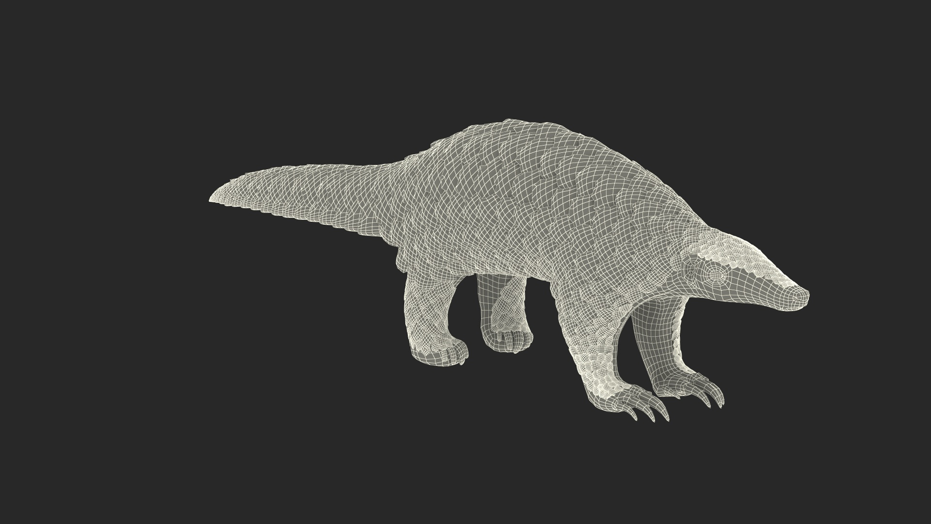 Pangolin Rigged For Cinema 4D 3D Model - TurboSquid 2268660