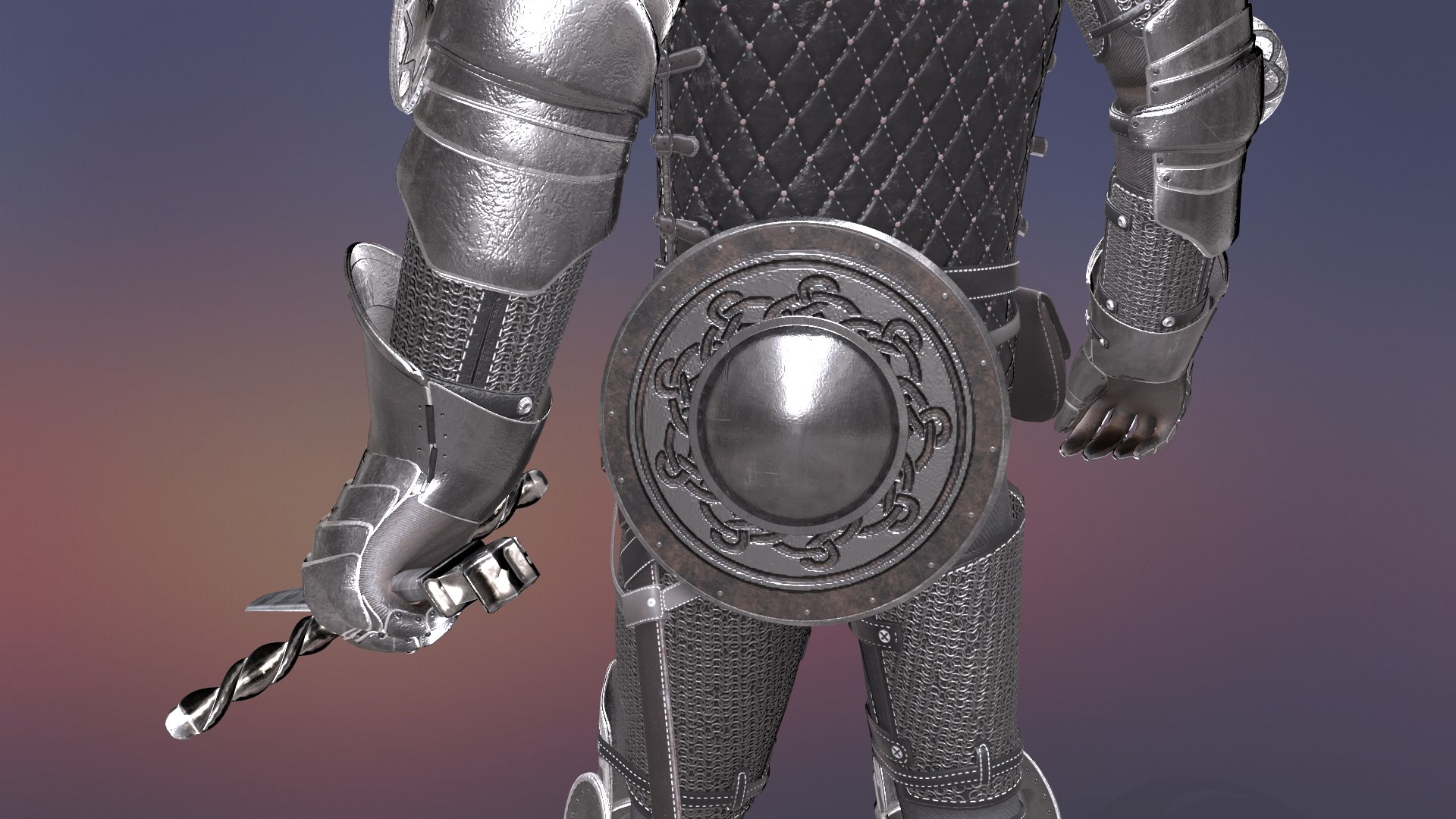 Knight Male Character 3D Model - TurboSquid 1666574