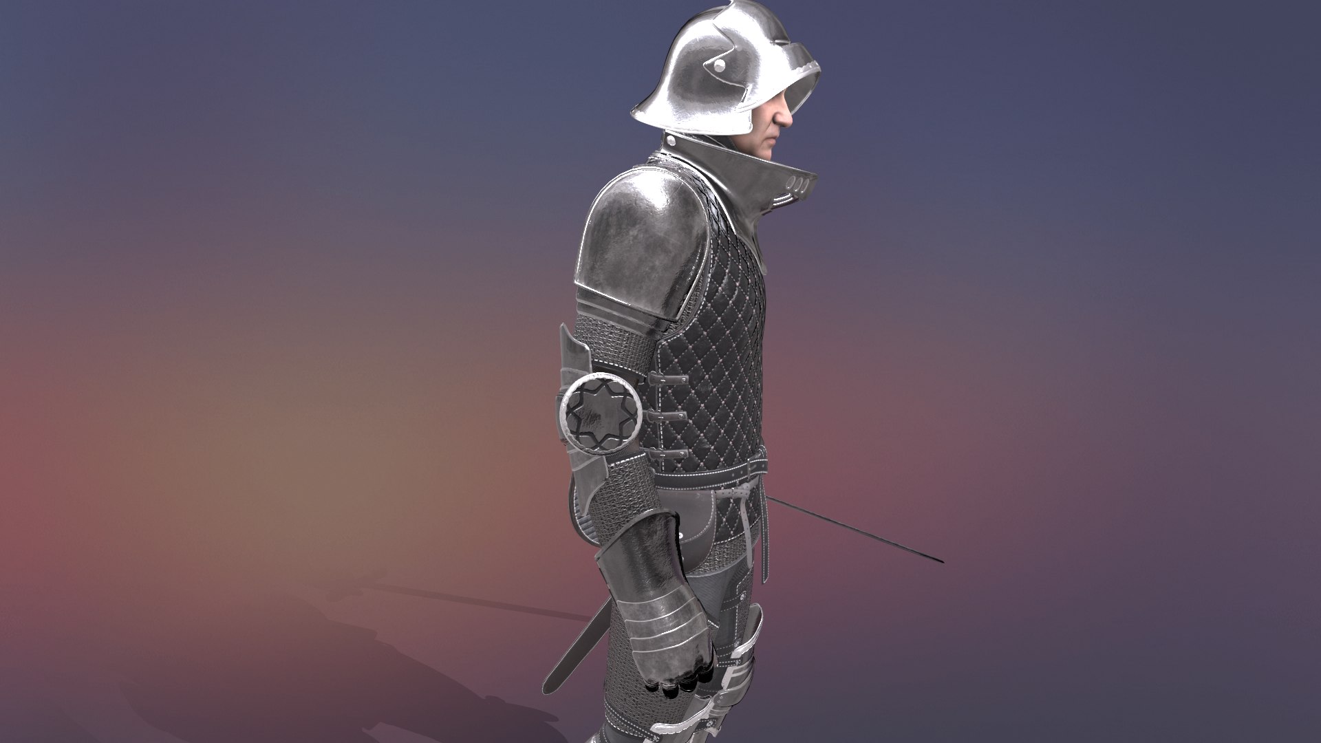 Knight Male Character 3D Model - TurboSquid 1666574