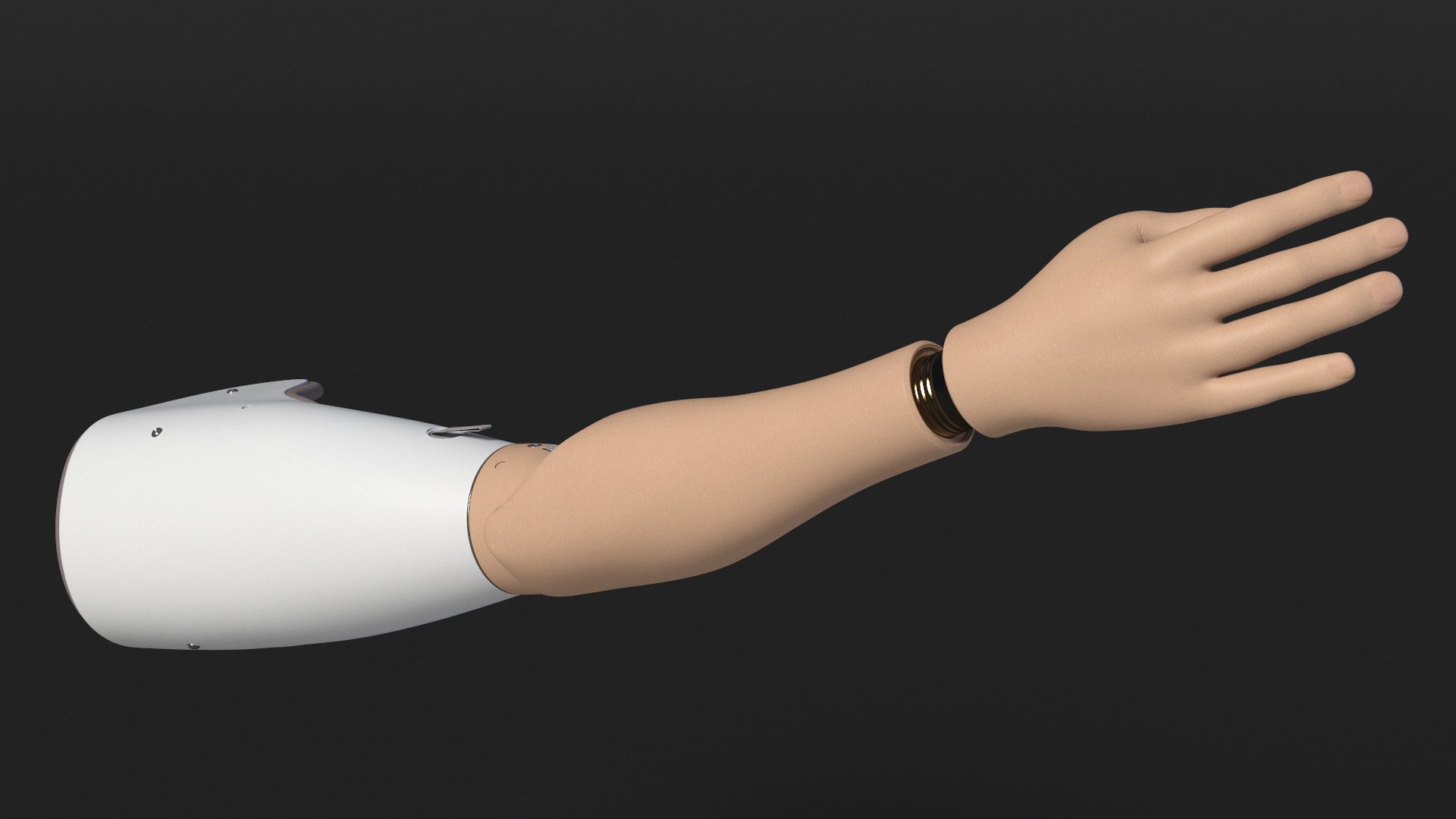 3D Model Realistic Prosthetic Arm - TurboSquid 2326280