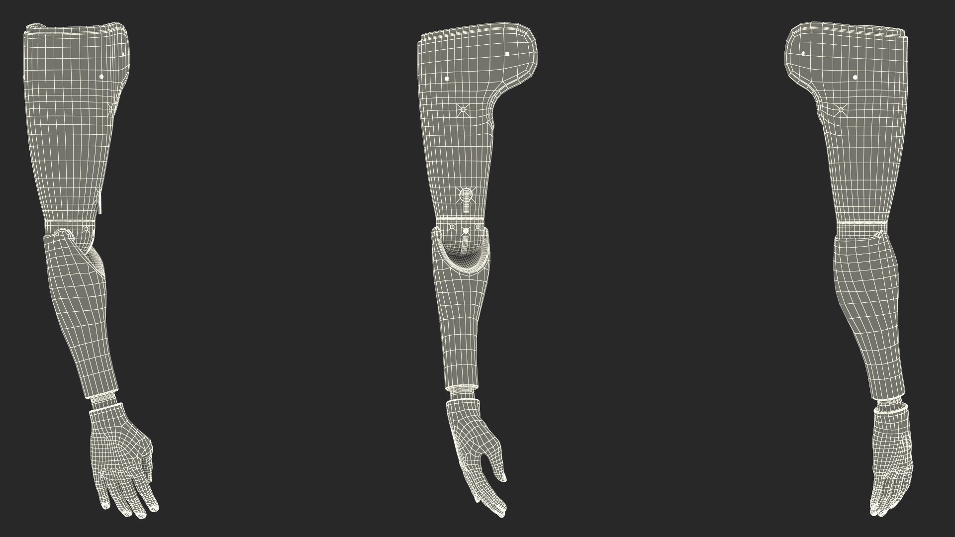 3D Model Realistic Prosthetic Arm - TurboSquid 2326280