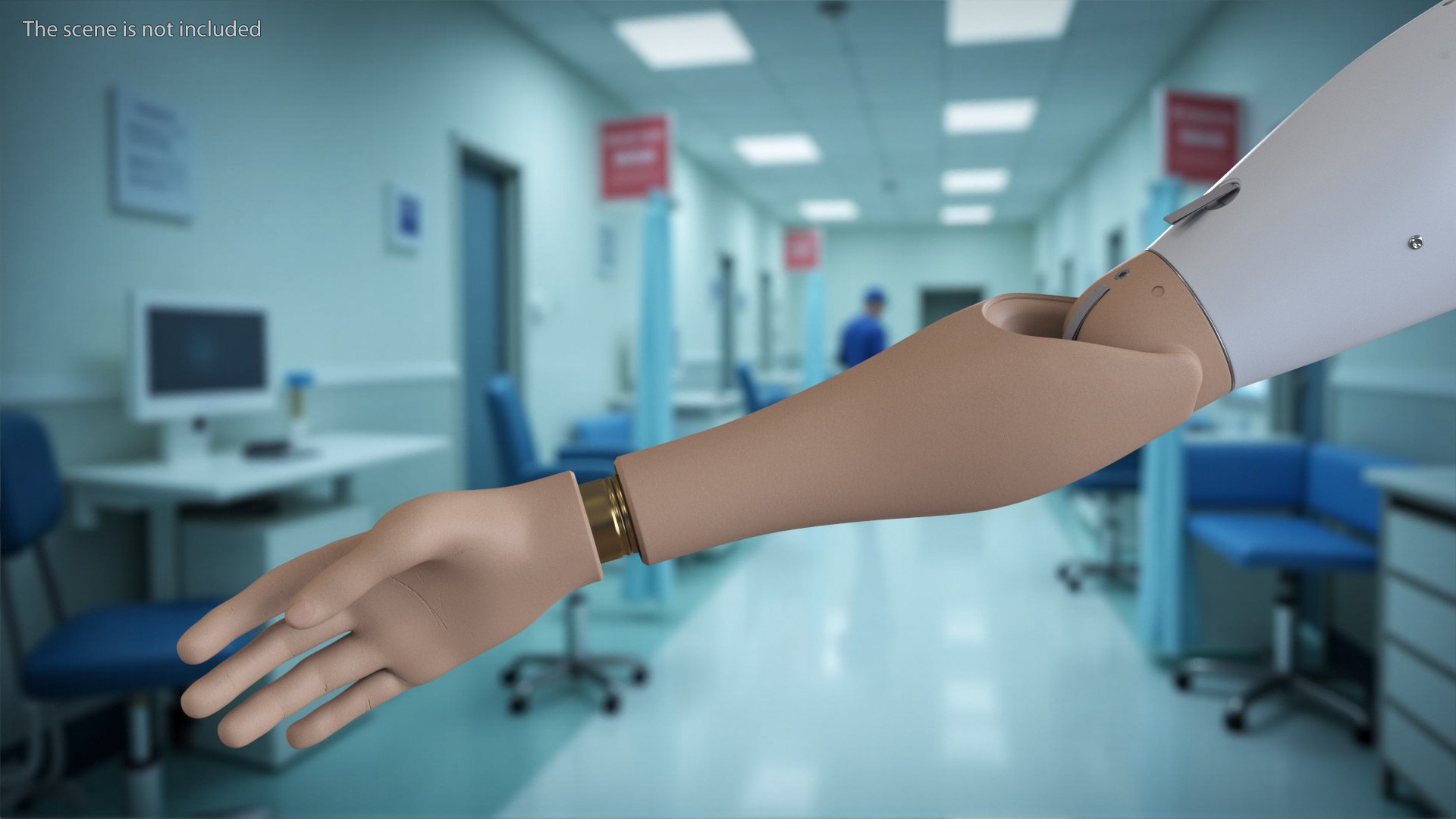 3D Model Realistic Prosthetic Arm - TurboSquid 2326280