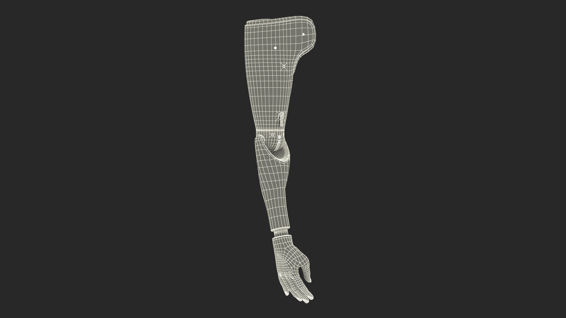 3D Model Realistic Prosthetic Arm - TurboSquid 2326280