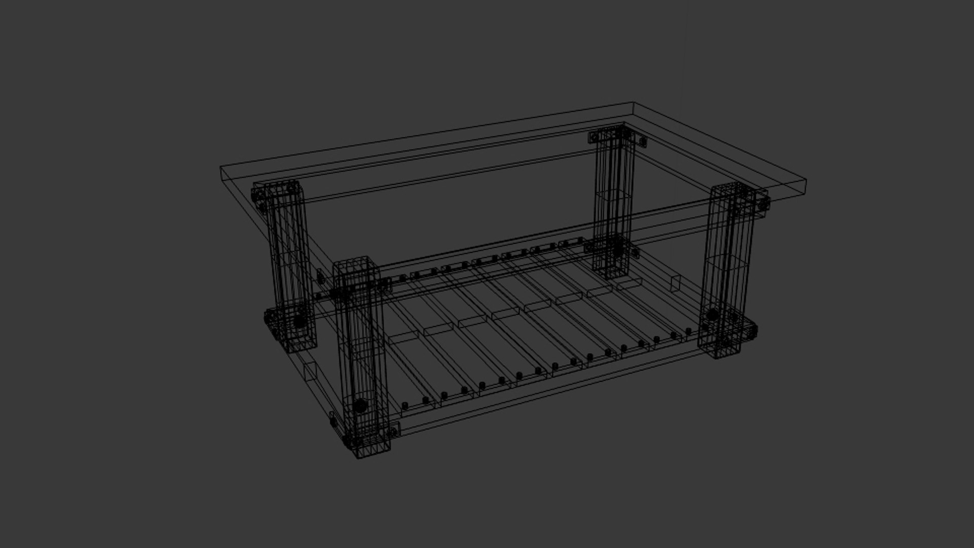 3D Cameron Coffee Table - TurboSquid 1323884