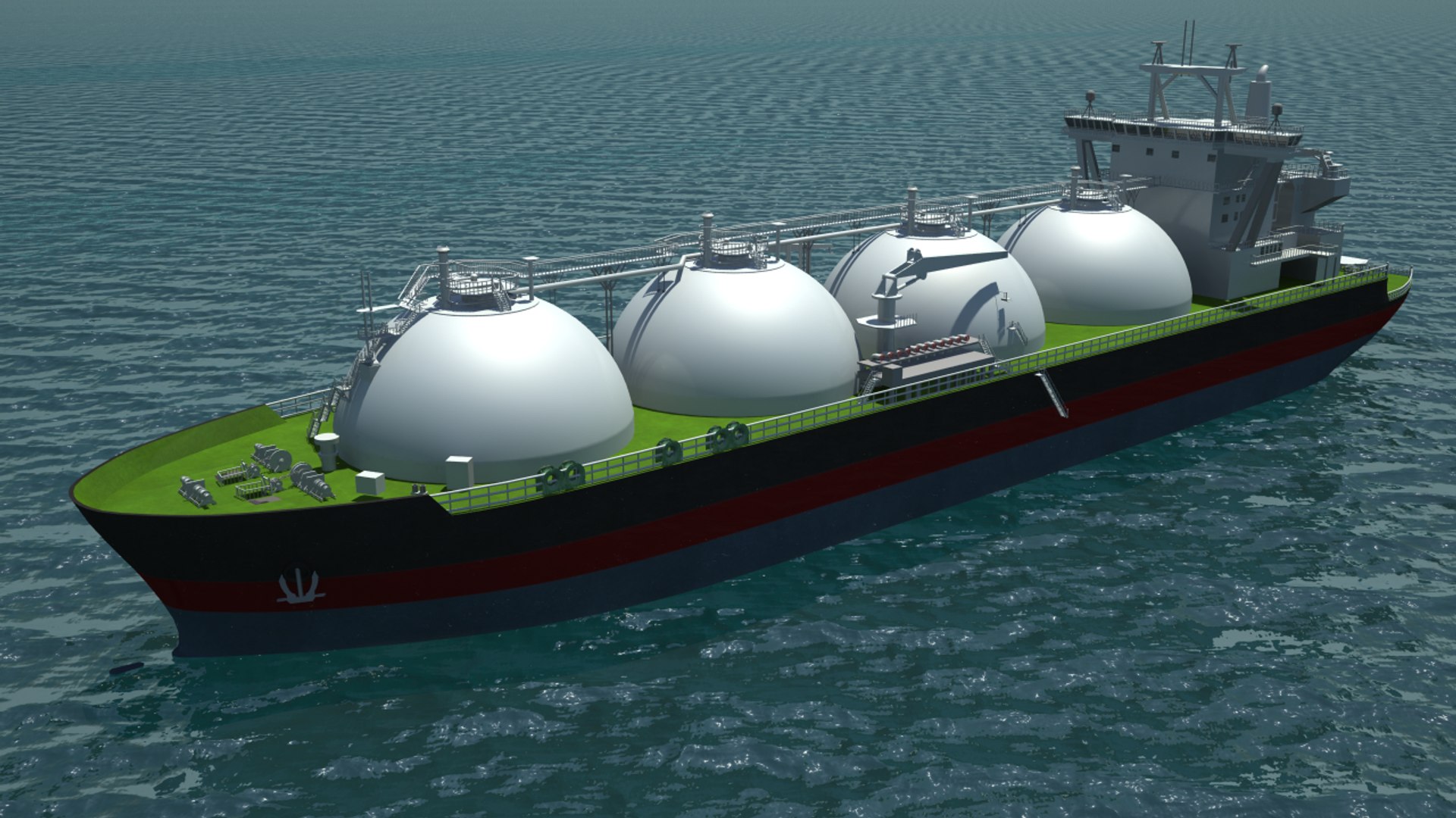 3D Lng Tanker Model - TurboSquid 1178758