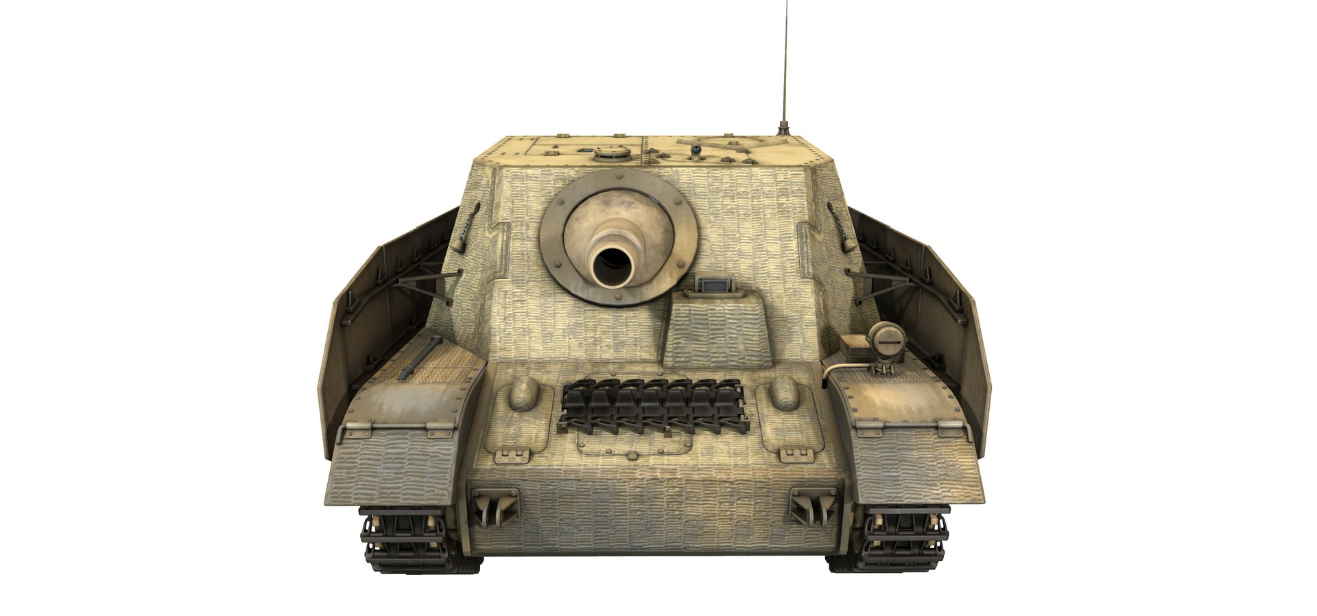 Sturmpanzer Brummbar interior exterior 3D model - TurboSquid 2036134