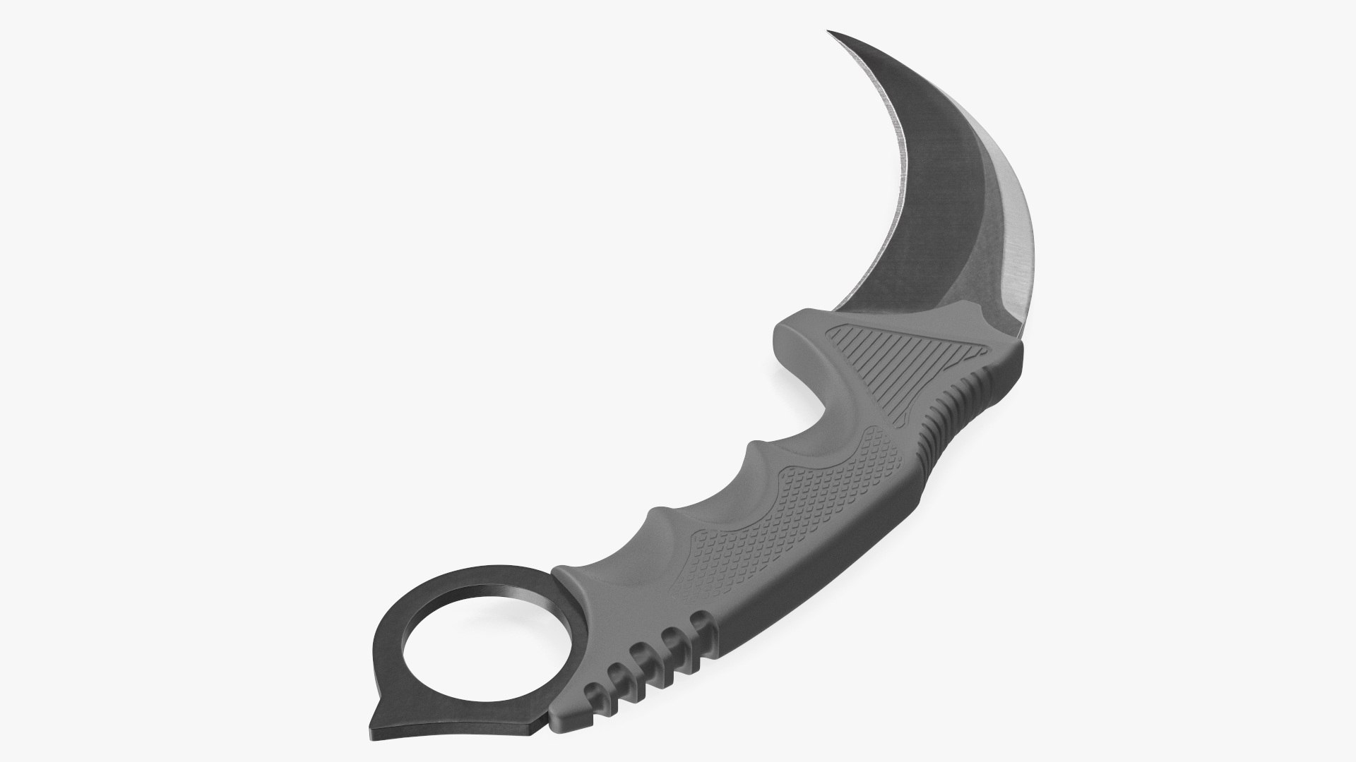 Karambit Claw Knife Black 3D Model - TurboSquid 2071808