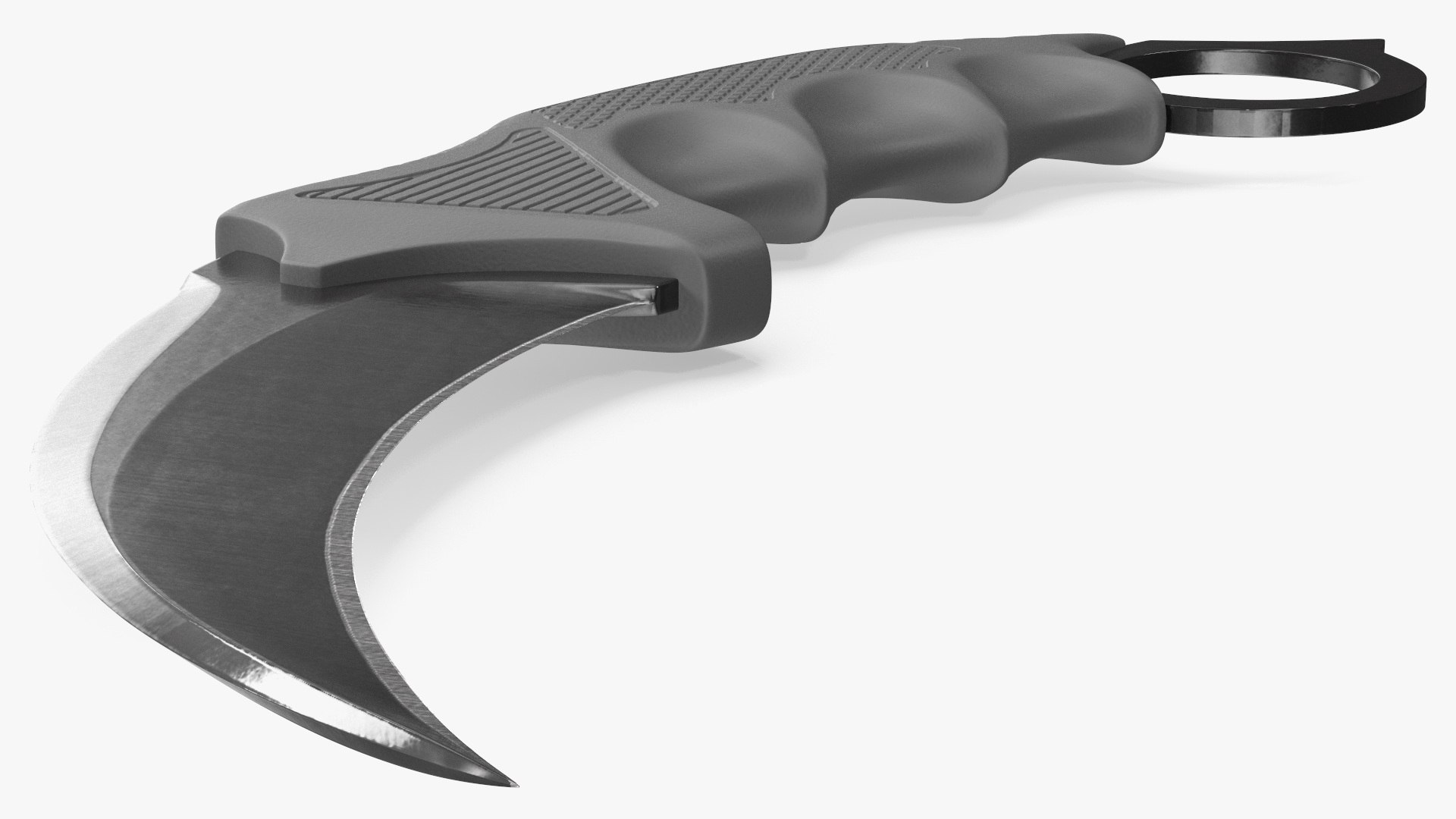 Karambit Claw Knife Black 3D Model - TurboSquid 2071808
