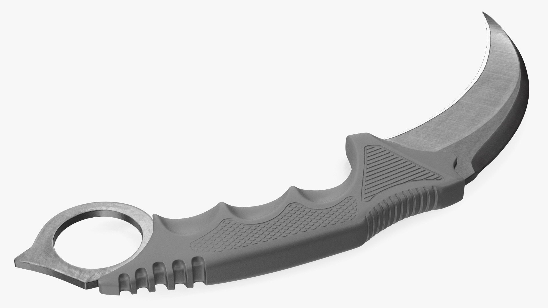 Karambit Claw Knife Black 3D Model - TurboSquid 2071808