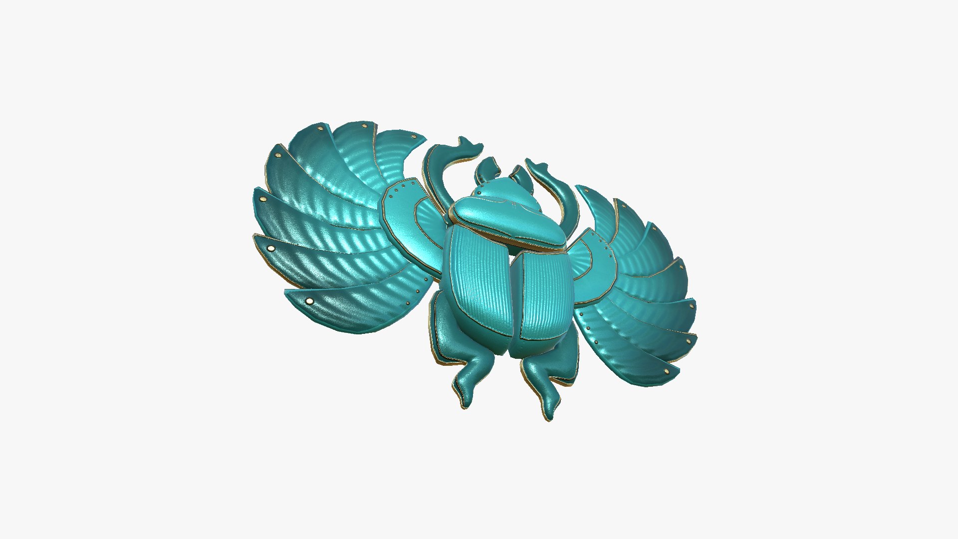 Khepri Mask A02 - Egyptian Gods Character Clothing 3D - TurboSquid 2213282