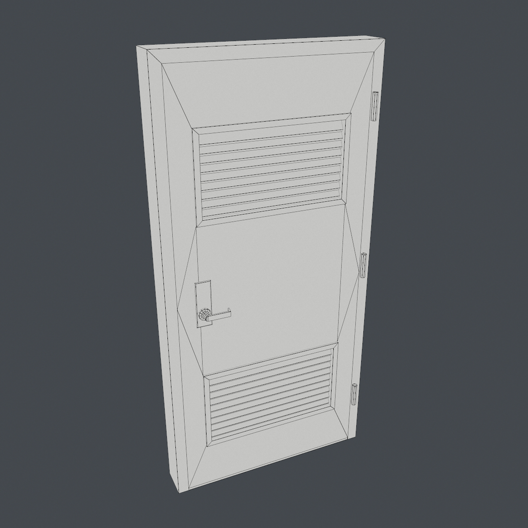 3d asset door