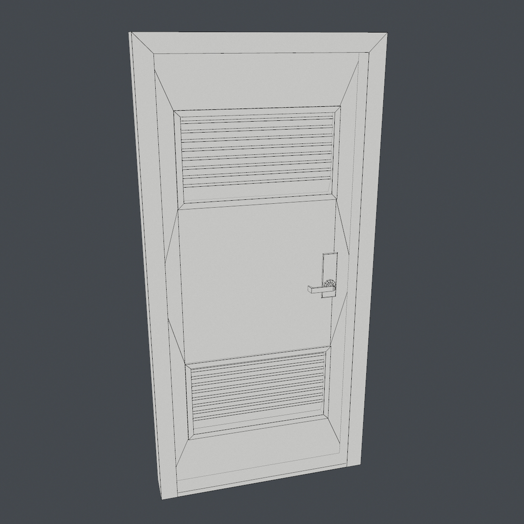 3d asset door
