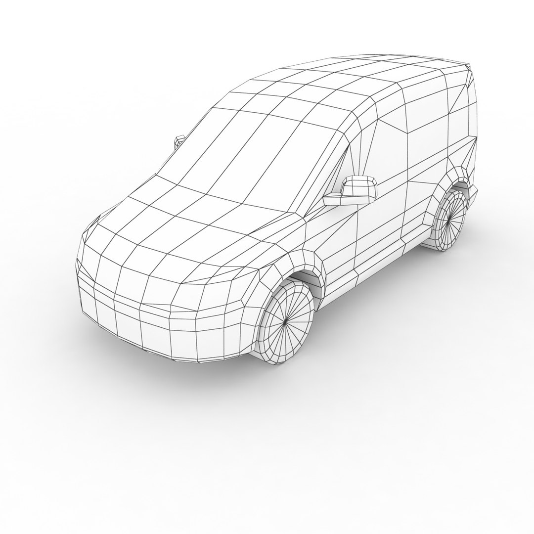 2016 Caddy 3D Model - TurboSquid 1236726