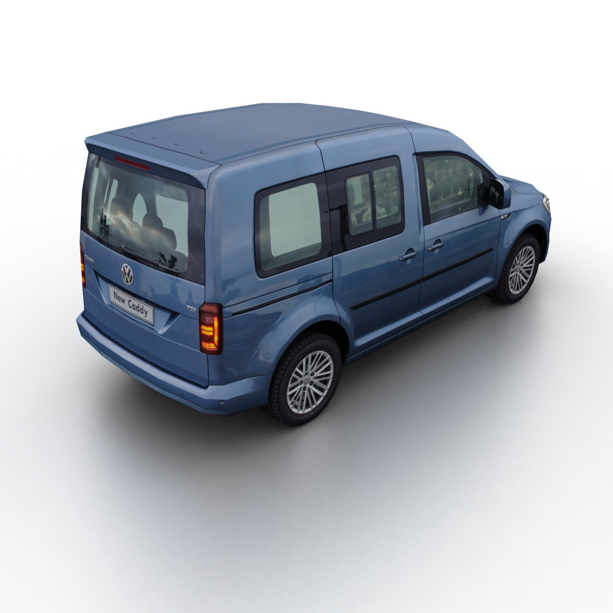 2016 caddy 3D model - TurboSquid 1236726