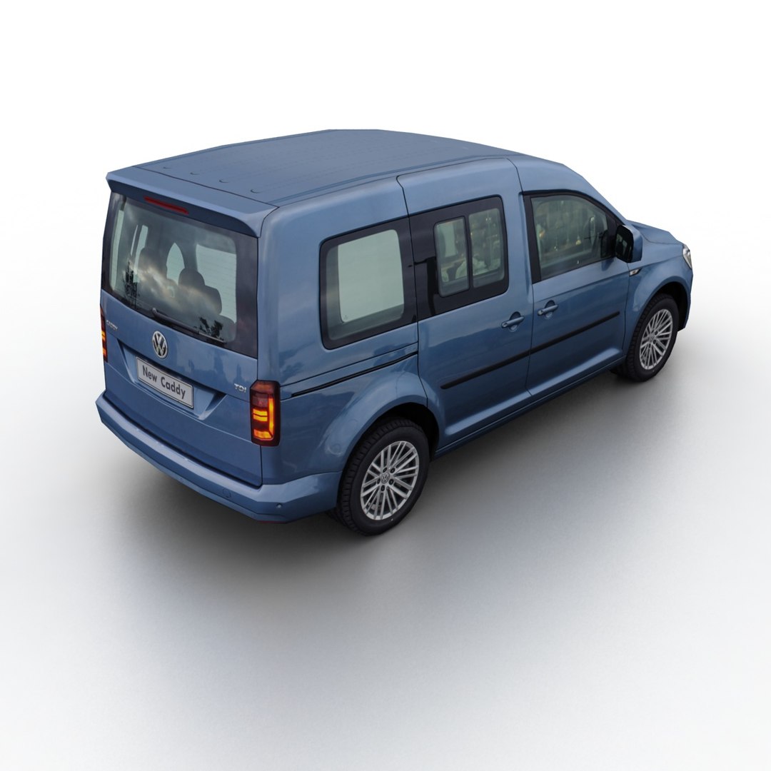 2016 Caddy 3D Model - TurboSquid 1236726