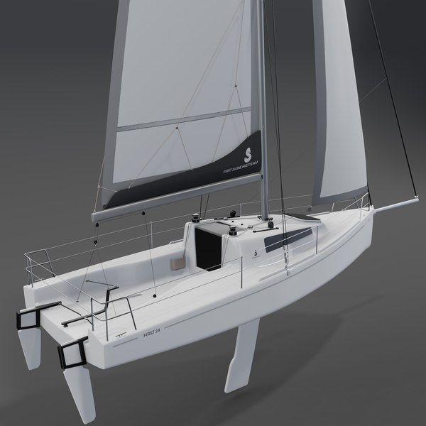 modelo 3d Yate Beneteau First 24 de lujo modelo 3d - TurboSquid 2153729