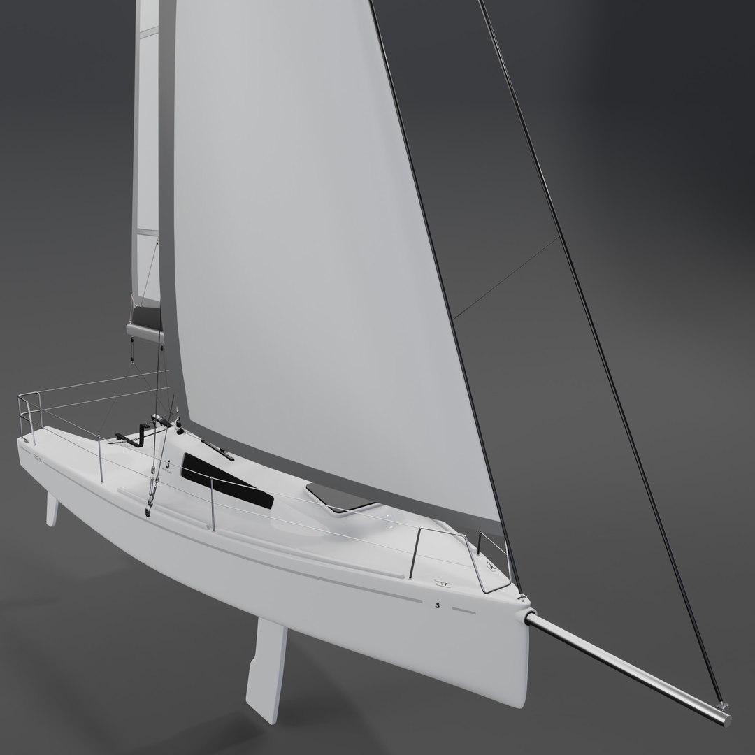 Beneteau First 24 Luxury 3D Yacht Model 3D - TurboSquid 2153729