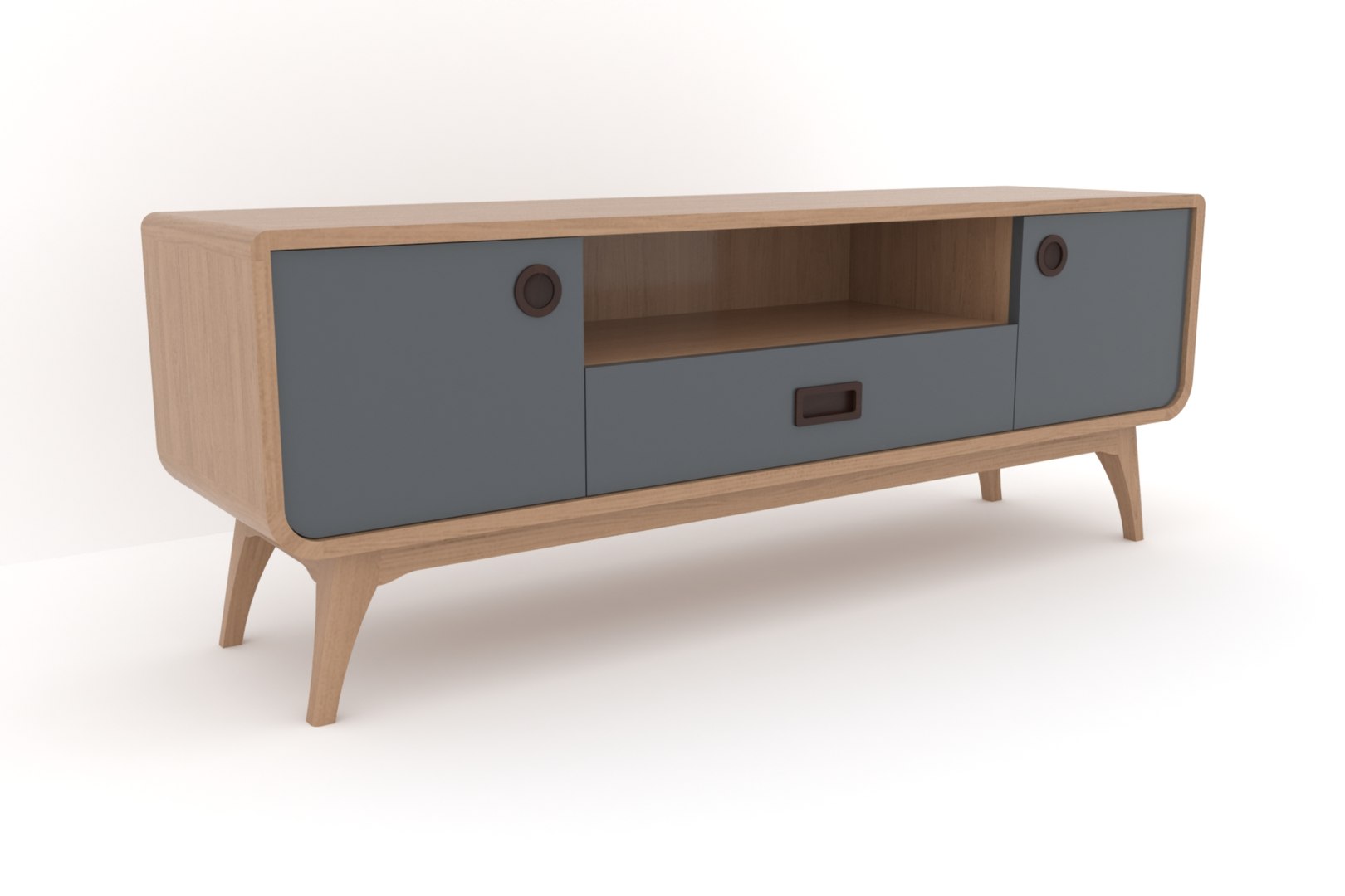 3D Modern Scandinavian TV Cabinet 150 Morris - TurboSquid 2423830