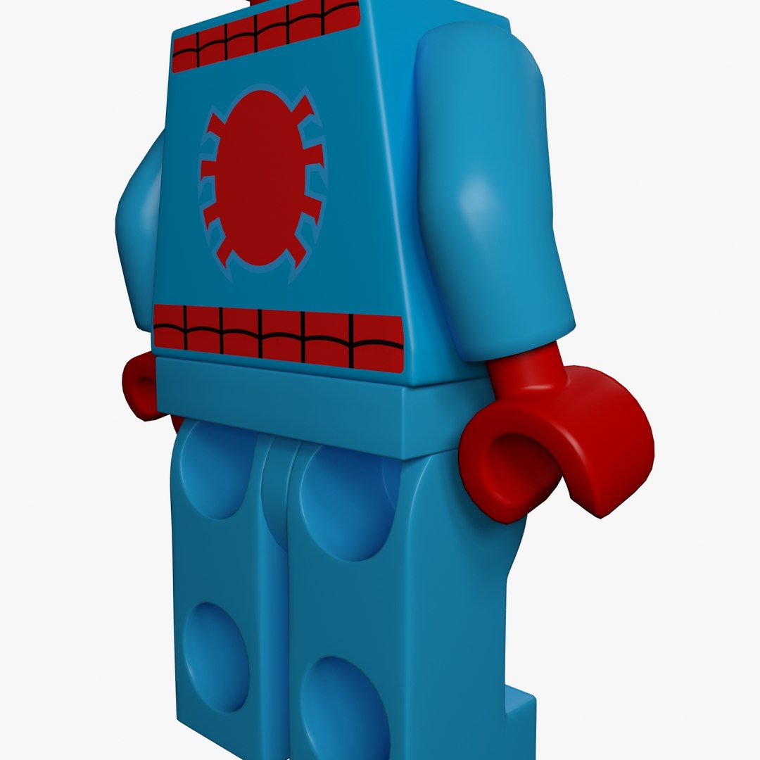 Lego Figure 3d Model